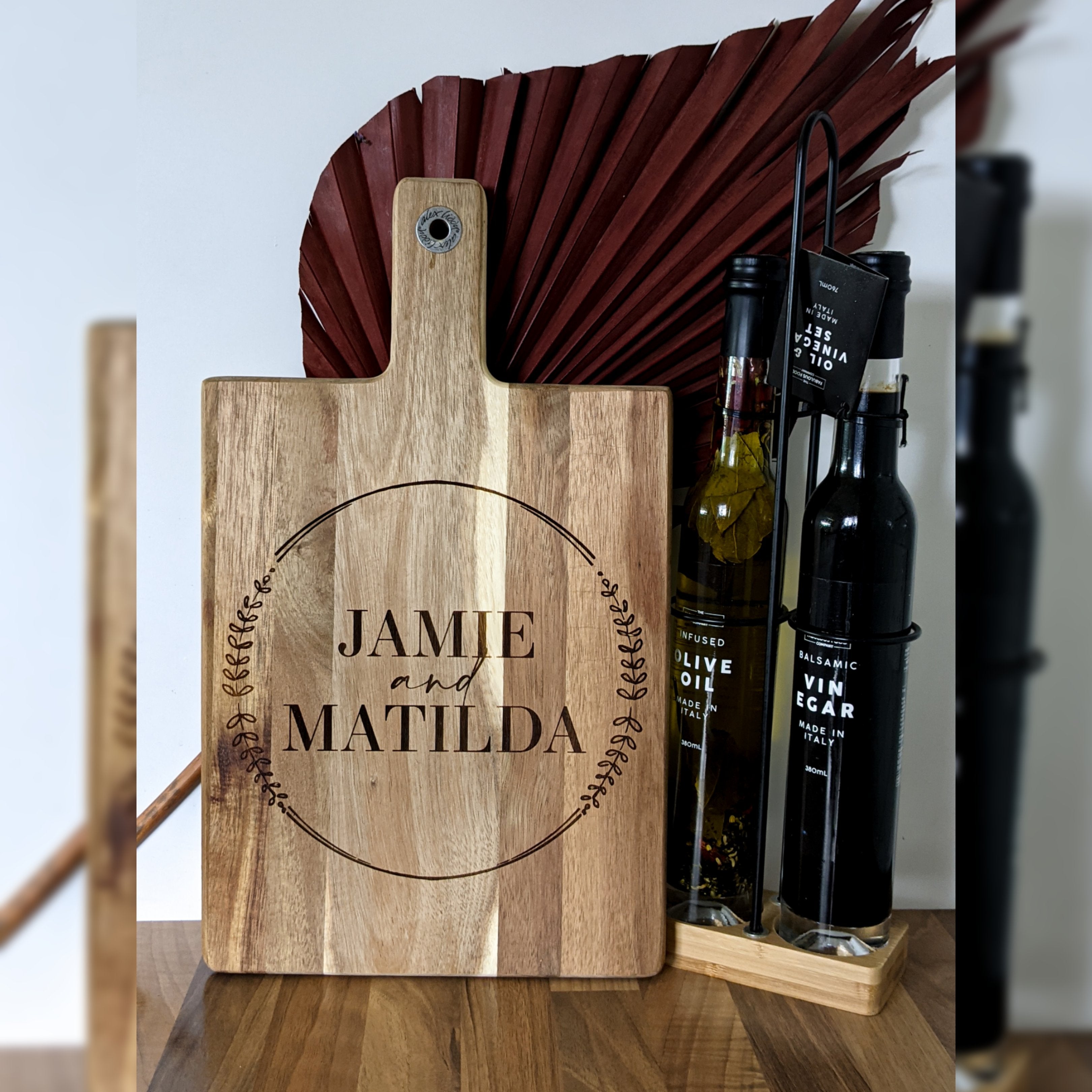 Engraved Serving Board – Z & Zee